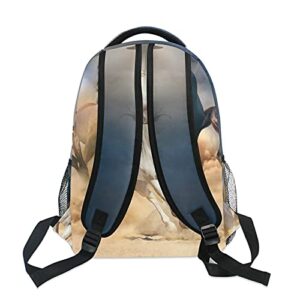 Horse Backpacks for Girls Boys Backpack Horses Kids School Book Bags 3rd 4th 5th Grade Elementary Travel Laptop Daypack