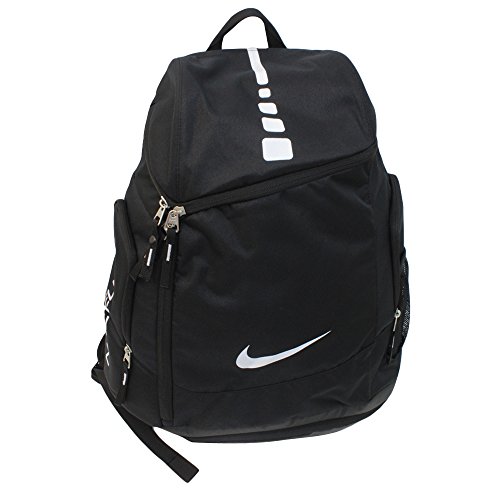 Nike Hoops Elite Max Air Team Black/Black/White Multi Snake Backpack Bags