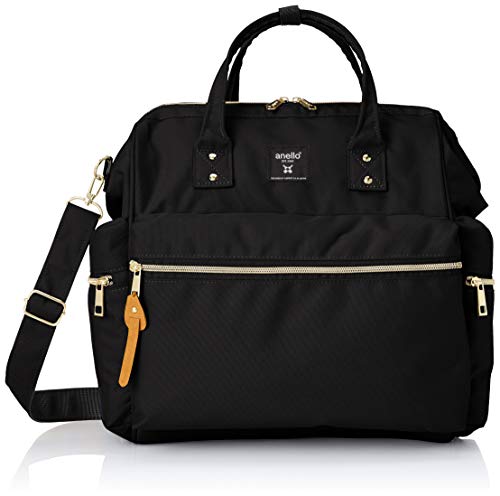 anello(アネロ) Backpack, Black (Black 19-3911tcx)