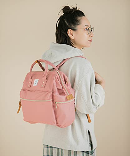 anello(アネロ) Backpack, Black (Black 19-3911tcx)