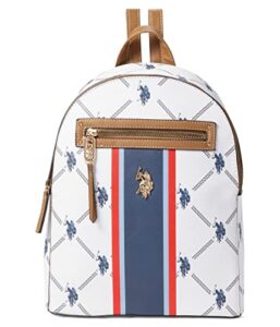 u.s. polo assn. signature backpack navy/white one size