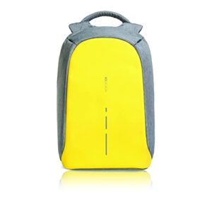 XDDesign Bobby Compact Anti-Theft Laptop USB Backpack Yellow (Unisex Bag)