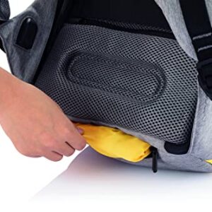 XDDesign Bobby Compact Anti-Theft Laptop USB Backpack Yellow (Unisex Bag)