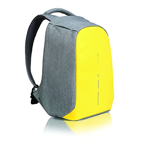 XDDesign Bobby Compact Anti-Theft Laptop USB Backpack Yellow (Unisex Bag)