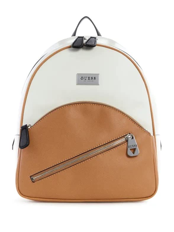 GUESS Factory Women's Bell View Color-Block Backpack Sand Multi