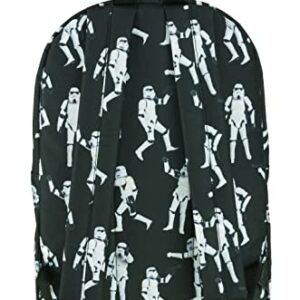 KBNL Star Wars -Storm Trooper Deluxe All Over Print Backpack - 64957, Black