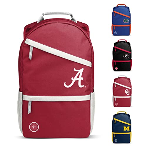 Simple Modern Officially Licensed Collegiate Backpack with Laptop Sleeve, Team Color, 20L