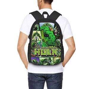 GCNqat Laptop Backpack Comics 17 Inch Backpacks Multifunction Bookbag for Men Women Picnic Travel Outdoor