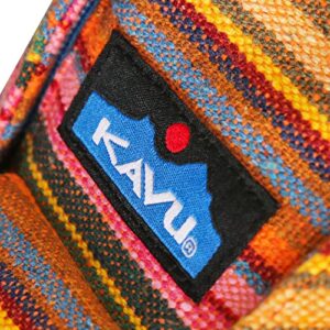 KAVU Mini Interwoven Rope Bag Sling Pack - Aloha Stripe