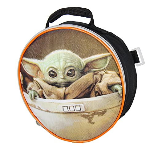 The Mandalorian Grogu Baby Yoda This Is The Way 5 Piece 16" Backpack Lunch Bag Mega Set