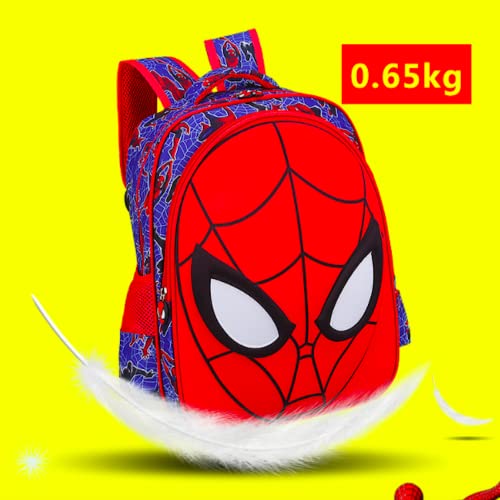 Xicks School Bags Boy Vacation Travel Bag School Backpack for 1st to 4th Year Student (Red)