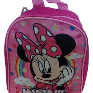 Group Ruz Minnie Mouse Little Girl 10 Inch Mini Backpack (Red-Pink)