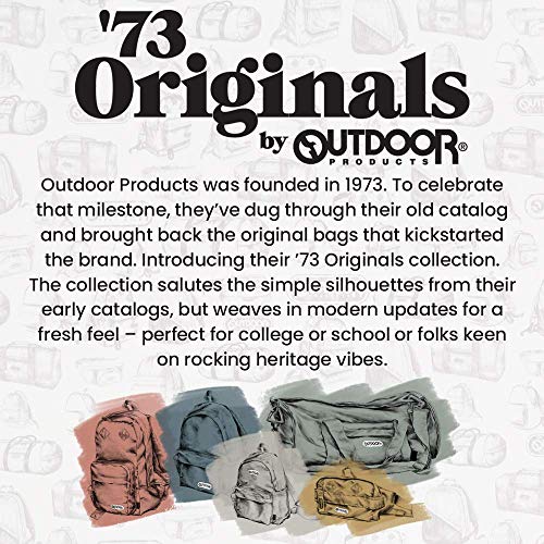 ’73 Originals Sierra Day Pack by Outdoor Products | Backpack for Women & Men | School + Travel Backpack with Laptop Sleeve