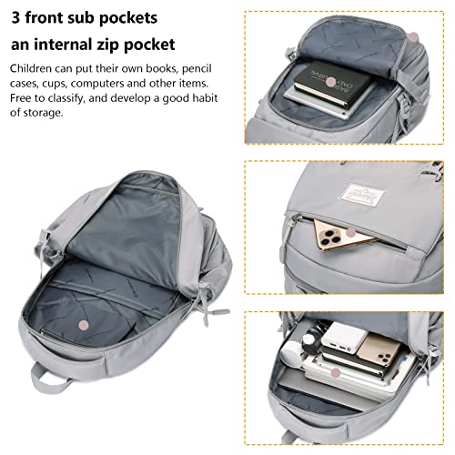 ArcEnCiel Teen Girl Backpacks For High School, 15.6in Laptop Backpacks College Casual Daypack For Men And Women Hiking Travel