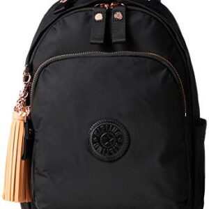 KIPLING(キプリング) Women Kipling Official Authentic Delia Backpack, Rose Black