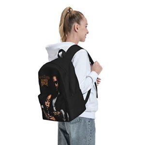 Kevin Rock Rapper Gates Backpack Women Men Students School Bag Fashion Backpack For College High School