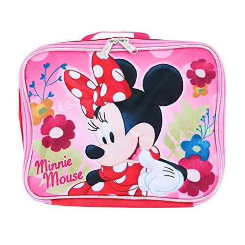 Minnie Mouse Girl's 16" Backpack W/Detachable Lunch Box