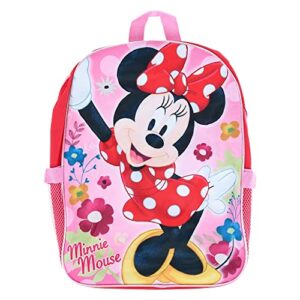 Minnie Mouse Girl's 16" Backpack W/Detachable Lunch Box