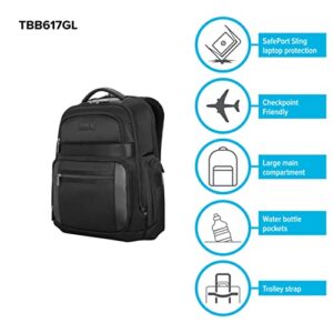 Targus Mobile Elite TBB617GL Carrying Case (Backpack) for 15" to 16" Notebook - Black - TAA Compliant