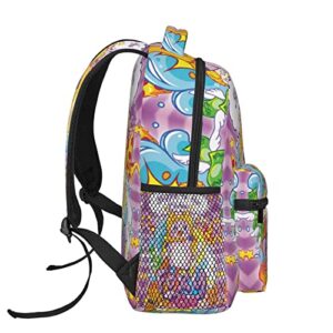 Cartoon Backpack School Backpack Unisex Travel Laptop Durable Multifunctional Shoulders Bag School Bag For Men Women Kids