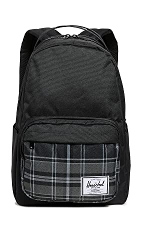 Herschel Supply Co. Women's Miller Backpack, Black/Grayscale Plaid, One Size