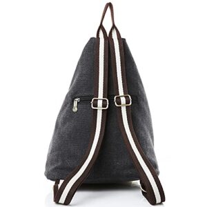 MAZEXY Heavey Duty Women Backpack Canvas Shoulder Bag Anti-theft Rucksack Fashion Backpack