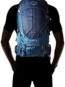 Osprey Stratos 34 Men's Hiking Backpack, Eclipse Blue, Medium/Large