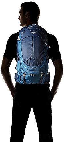 Osprey Stratos 34 Men's Hiking Backpack, Eclipse Blue, Medium/Large