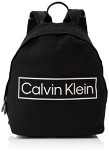 calvin klein landon zip around backpack, black combo,one size