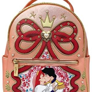 Danielle Nicole X Disney Little Mermaid Ariel and Eric Wedding Mini Backpack - Fashion Cosplay Disneybound Cute Bags