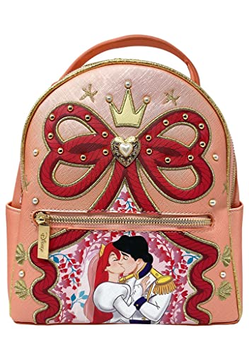 Danielle Nicole X Disney Little Mermaid Ariel and Eric Wedding Mini Backpack - Fashion Cosplay Disneybound Cute Bags