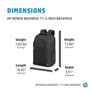 HP 2SC67AA Business Backpack Notebook 17.3", Black, Medium/Large