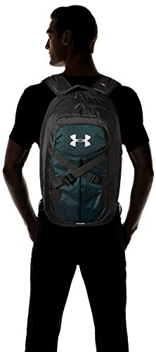 Under Armour Recruit Backpack 2.0, Teal Rush (454)/Silver, One Size Fits All