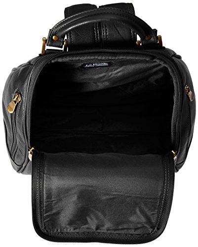 Royce Leather Women's Luxury Sling Backpack Handcrafted in Colombian Leather, Black, One Size