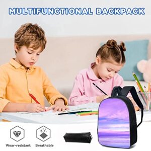 Fashion Backpack Set 17inch High Capacity Shoulders Bag Cool Design Casual Hiking Travel Daypack 2