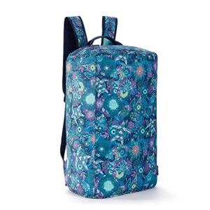 Sakroots Women's Go Travel Backpack in Eco-Twill, Royal Blue Seascape, One Size