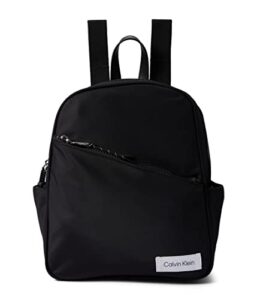 calvin klein evie backpack black/white one size