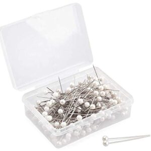 push pins, map pins 600 pcs 1.5 in pearlized ball head pins straight pins sewing pins for diy sewing crafts