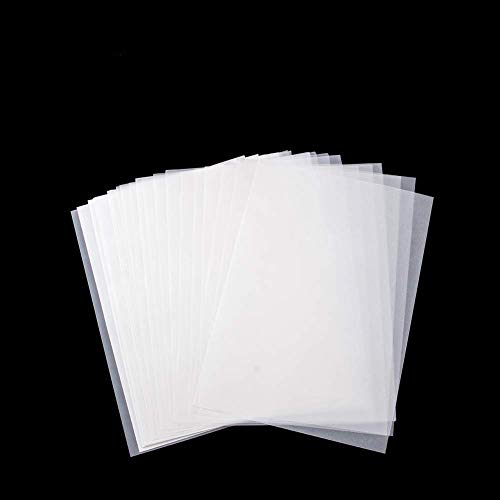 Waybas 100 PCS Tracing Paper, A4 Size Artists Tracing Paper Trace Paper White Translucent Sketching Tracing Paper Calligraphy Architecture Transfer Paper for Pencil Ink Markers (8.5 X 11.5 Inch)