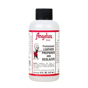 angelus leather preparer & deglazer 5 oz