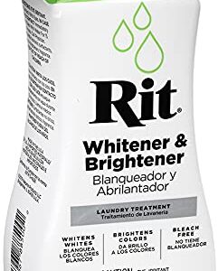 Rit Dye Laundry Treatment Whitener and Brightener, 8 fl oz