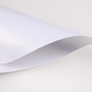 White Shimmer Paper - 100-Pack Metallic Cardstock Paper, 92 lb Cover, Double Sided, Printer Friendly - Perfect for Weddings, Birthdays, Craft Use, Letter Size Sheets, 8.5 x 11 Inches