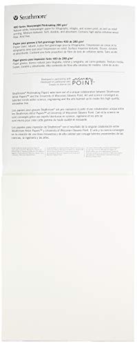 Strathmore Printmaking Paper Pad 8"X10"-20 Sheets -62433800