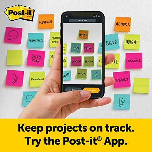 Post-it Super Sticky Easel Pad, Great for Virtual Teachers and Students, 25 x 30 Inches, 30 Sheets/Pad, 2 Pads, Lined Premium Self Stick Flip Chart Paper, Teacher Anchor Chart (561WL) (561WL VAD 2PK)