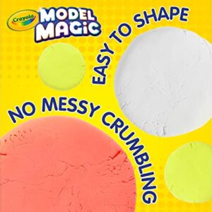 Crayola Model Magic, Modeling Clay Alternative, 15 Assorted Colors, 1 oz Packs, 30 Count