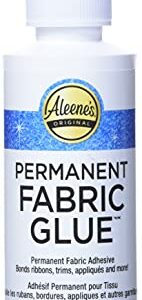 Aleene's 24914 Permanent Fabric Glue 4oz