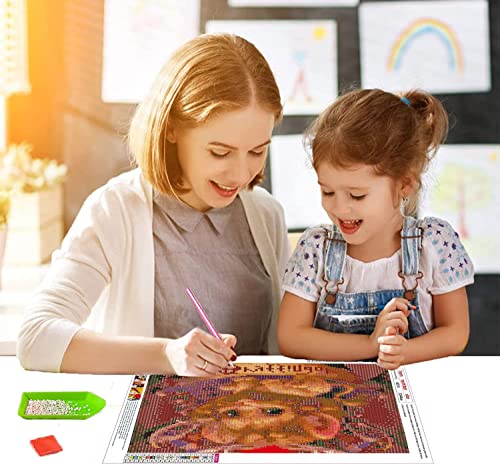 Tiwabb 4 Pack Diamond Painting Kits-5D Diamond Painting for Adults Kids- DIY Diamond Art Kits Full Drill Diamond Dots Paintings with Diamonds Gem Art and Crafts for Adults Wall Decor 11.8x11.8inch