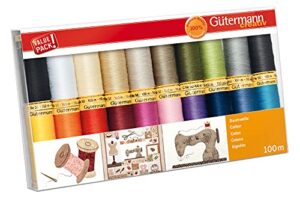 gutermann thread set, multi-colour, 100 m