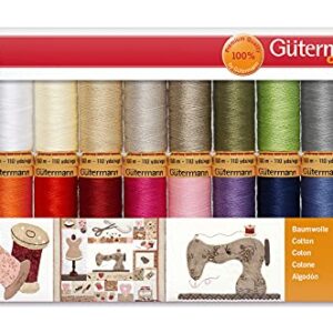 Gutermann Thread Set, Multi-Colour, 100 m