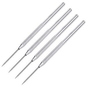 ketar 4 pcs modeling clay carving tools – needle tool carving kit ceramic pro needles detail tools sculpture making texture tools